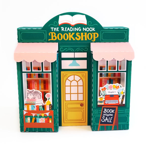 3D Book Shop Gift Box SVG for Silhouette and Cricut – Lalashiba