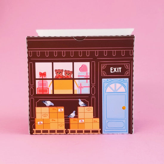 Print and Cut Chocolate Shop 3D Gift Box for Silhouette and Cricut Cut ...