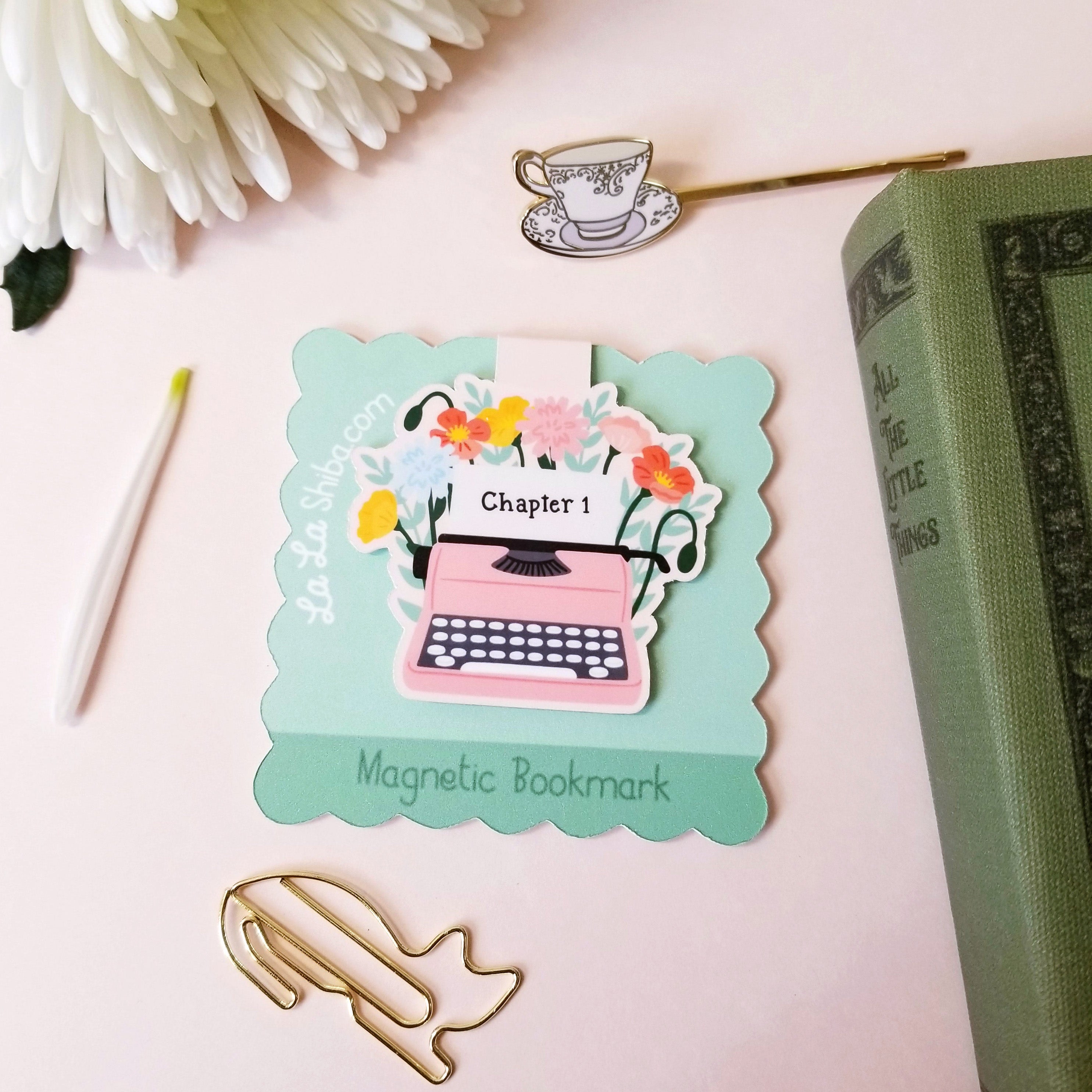 Typewriter Magnetic Bookmark – Lalashiba